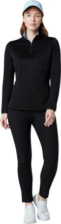 Callaway Sweatshirt f&uuml;r Damen, Weiter Stehkragen, Emblem, Raglan&auml;rmel (Kaviar)