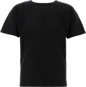 Issey Miyake Homme, Tops, Noir, Taille: M Basics T-shirt