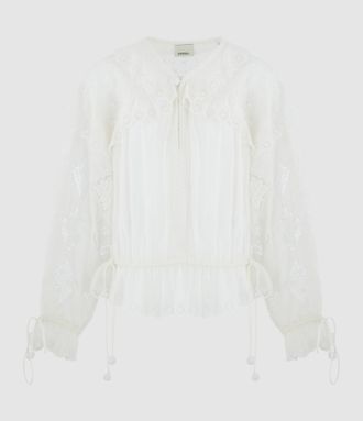Isabel Marant Top Nowana White