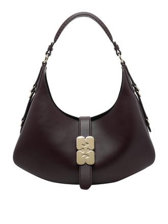 Ganni Sac Port&eacute; &Eacute;paule - Marron