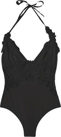 Ermanno Scervino Femme, Maillots de bain, Noir, Taille: 42 FR Maillot de bain une pi&egrave;ce