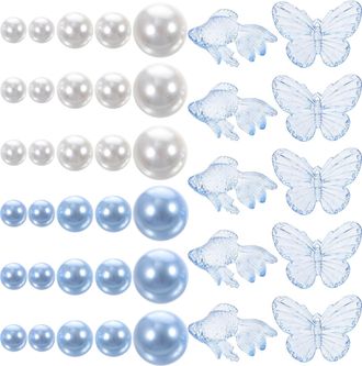 BESPORTBLE JOINPAYA 88 St&uuml;ck Vasenf&uuml;ller Perlen K&uuml;nstliche Vasenperlen aus Verschlei&szlig;festem Material Dekorative F&uuml;llperlen f&uuml;r Hochzeit Selbstgemacht Tischdeko G