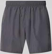 HUGO BOSS Regular Fit Badeshorts mit Label-Pr&auml;gung Modell TONAL