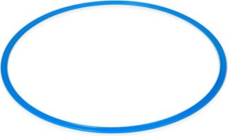 Sport-Thieme Gymnastikreifen Flach | Flaches Profil 20x6 mm f&uuml;r Koordinationstraining | Kunststoff f&uuml;r Training und Verein