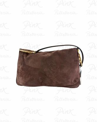 Twinset Femme, Sacs, Brun, Taille: ONE Size Ellipse Liliana Sac Bandouli&egrave;re en Cuir