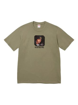 SUPREME x Wu-Tang Clan t-shirt &agrave; imprim&eacute; graphique - Vert