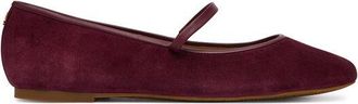 Lauren Ralph Lauren Ballerinas Jayna Mj Fl 802P18425001 Dunkelrot