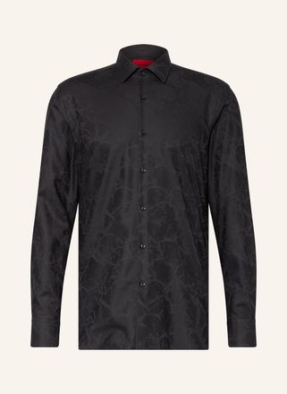 HUGO BOSS Hugo Hemd Kenno Slim Fit schwarz