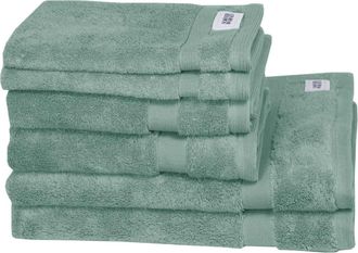 Schöner Wohnen Kollektion 6er Handtücher Set türkis - Frotteetücher Cuddly - Dusch-Hand- & Gästetücher 6teilig - 100% Baumwolle