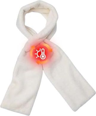 Generic &Eacute;charpe &agrave; enfiler pour femmes - &Eacute;charpe &agrave; col chaud,avec poche zipp&eacute;e antivol &eacute;charpe courte hiver,pour hommes plus &acirc;g&eacute;s gar&ccedil;ons jours froids robe voy