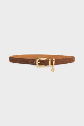 Gerard Darel Ceinture en cuir velours - GIULIA - Tabac