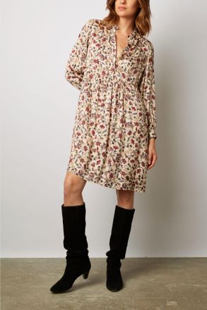 Gerard Darel Robe courte &agrave; imprim&eacute; cachemire - JARRY - Naturel