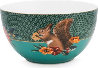 Pip Studio Schüssel Winter Wonderland | Dark Green - 18 cm