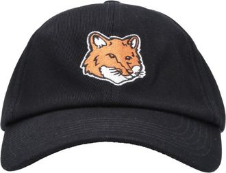Maison Kitsun&eacute; Baseball Cap Fox Head