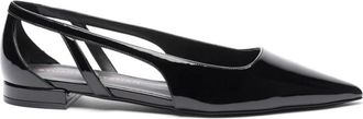 Stuart Weitzman Femme, Chaussures, Noir, Taille: 39 EU Power Cutout Flat