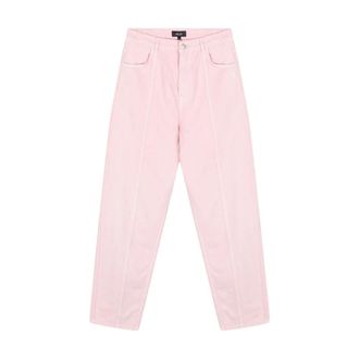 ALIX The Label Leinenhose - - Trousers - Damen - Rosa - M