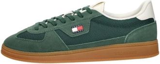 Tommy Hilfiger Homme, Chaussures, Vert, Taille: 41 EU The Greenwich Edge Mix Material Baskets