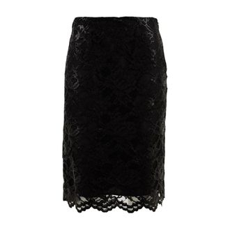 Aspesi Lace Skirt - - Skirts - Damen - Schwarzk - M