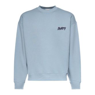 Autry Crewneck Sweatshirt - - Sweatshirts & Hoodies - Herren - Blau - S