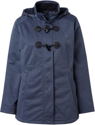 Ulla Popken Softshelljacke HYPRAR Softshelljacke Knebelkn&ouml;pfe wasserabweisend