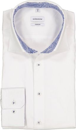 Seidensticker Seidensticker Herren Hemd wei&szlig; Baumwolle