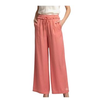 Fracomina Pantalon Palazzo - Femme - Pantalons - Rose - Taille: 40 FR