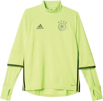 adidas Herren Sweatshirt UEFA Euro 2016 DFB Trainingsoberteil, Gelb, XS
