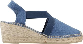 Toni Pons Femme, Chaussures, Bleu, Taille: 38 EU TER Wedge Espadrille