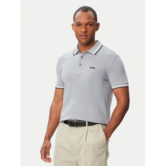 HUGO BOSS Poloshirt Paddy 50469055 Dunkelgrau Regular Fit