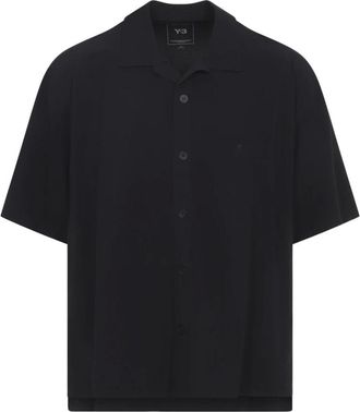 Yohji Yamamoto Homme, Chemises, Noir, Taille: XL Ultralight Woven Shirt
