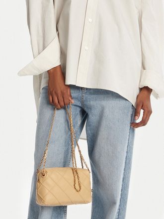 Tory Burch Handtasche Tory Burch Fleming Small 169226 &Eacute;cru