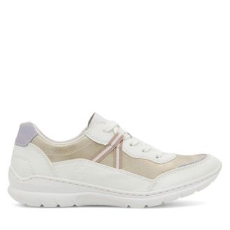 Rieker Halbschuhe Rieker L3201-80 Wei&szlig;
