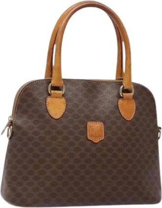 Celine Pre-owned Cuir sacs-main - Femme - Pre-owned - Brun - Taille: ONE Size