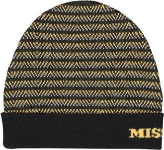 Missoni Homme, Accessoires, Multicolore, Taille: ONE Size Bonnet en laine avec motif c&ocirc;tel&eacute;