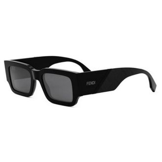 Fendi Authentische Diagonale Brillen mit Premium-Qualit&auml;t - - Accessories - Herren - Schwarzk - 51 MM