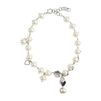 Liviana Conti Seraphine Halskette - - Accessories - Damen - Wei&szlig; - ONE SIZE