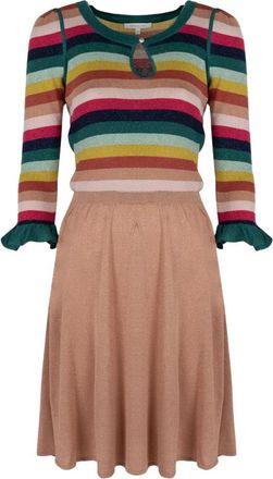 Patrizia Pepe Strick-Midikleid - - Dresses - Damen - Mehrfarbig - M