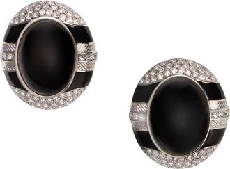 Roberto Cavalli Ohrringe - - Accessories - Damen - Schwarzk - ONE SIZE