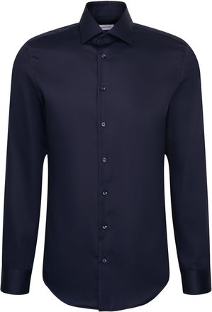 Seidensticker Herren Business Hemd - Shaped Fit - B&uuml;gelfrei - Kent Kragen - Langarm - 100 Prozent Baumwolle