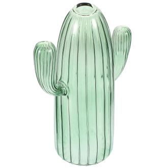 Aboofan Glasvase Kaktusform Dekorative Hydroponik Vase aus Hochwertigem Glas Runde Glatte &Ouml;ffnung Vielseitig f&uuml;r Hochzeit B&uuml;ro Wohnraum Tischdekoration Geeign