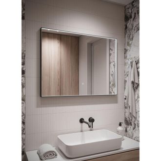 Badplaats Badplaats - Badezimmerspiegel Bristol led - 100 x 70 cm - led Beleuchtung