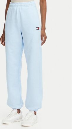 Tommy Jeans Jogginghose DW0DW22780 Hellblau Regular Fit