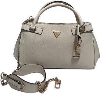 Guess Sac &agrave; main/bandouli&egrave;re Serenova white Taille du sac: Moyen