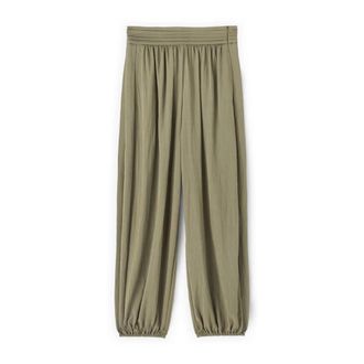 Motivi Draped Twill Hosen - - Trousers - Damen - Gr&uuml;n - M
