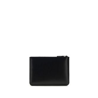 Comme Des Gar&ccedil;ons Mens Black Calf Leather Bos Taurus Wallet