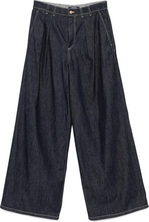 Max Mara jean ample - Bleu