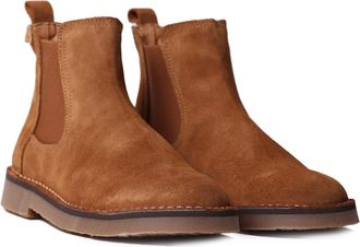 Toni Pons Damen-Stiefelette aus geteiltem Wildleder - ISA-SY - R&ouml;stfarben, 42 EU