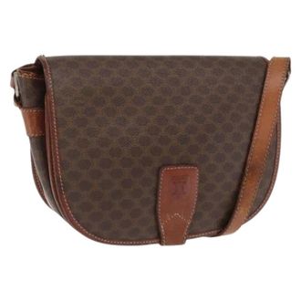Celine Sac bandouli&egrave;re vintage Pre-owned - Femme - Pre-owned - Brun - Taille: ONE Size