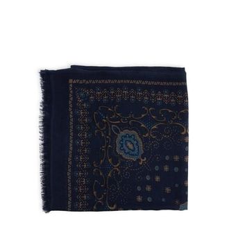 Saison 1865 Foulard &agrave; motifs en laine vierge