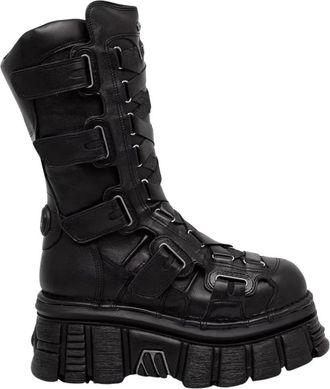 New Rock Damen, Schuhe, Schwarzk, 38 EUGr&ouml;&szlig;e